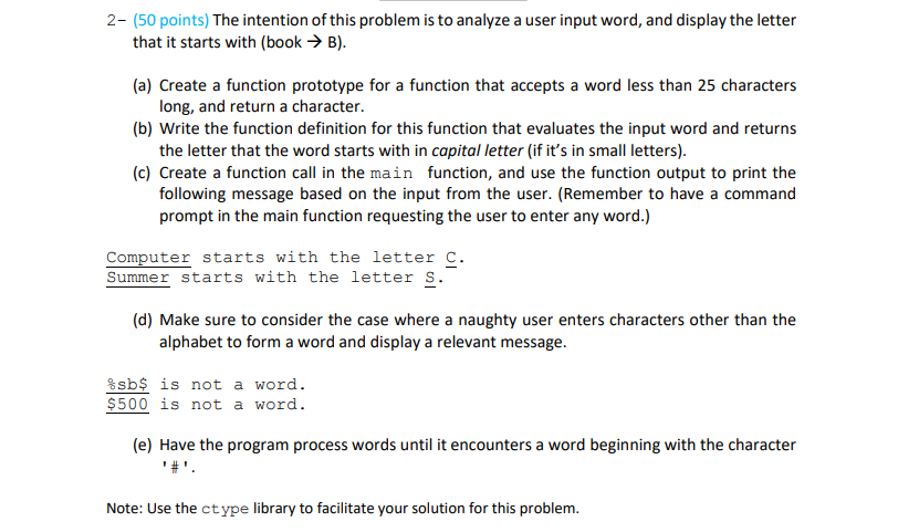 Solved 2- (50 points) The intention of this problem is to | Chegg.com