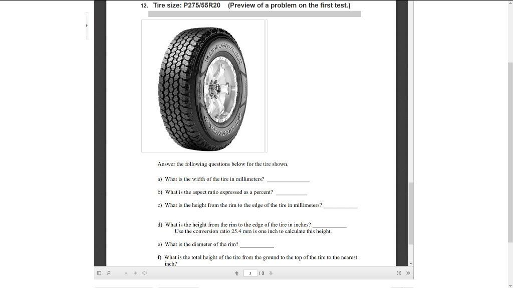 Tire Aspect Ratio Explained Priority Tire