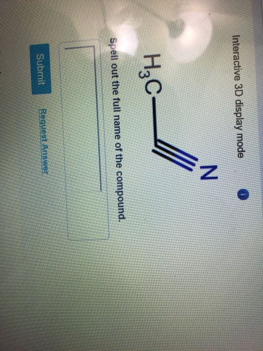 Solved Interactive 3D display mode 0 3 Spell out the full | Chegg.com