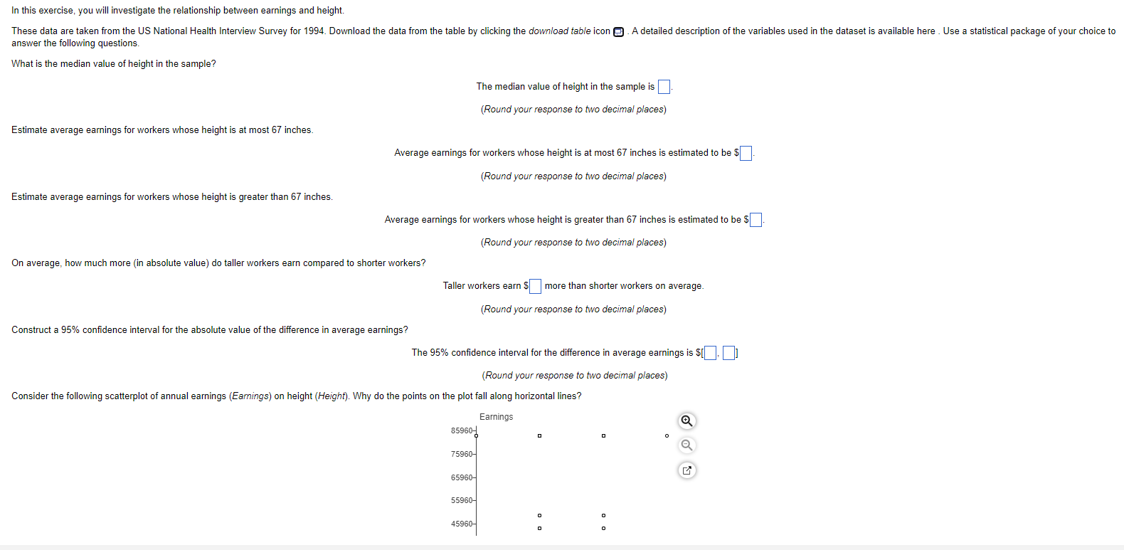 Solved In this exercise, you will investigate the | Chegg.com
