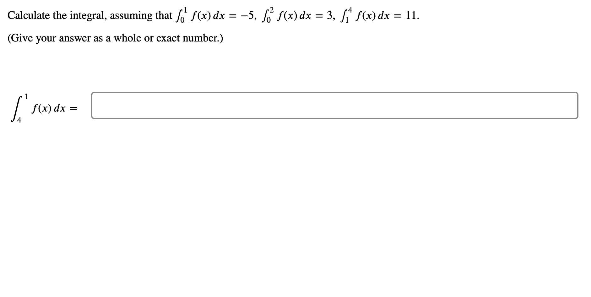 Solved Calculate the integral, assuming that | Chegg.com