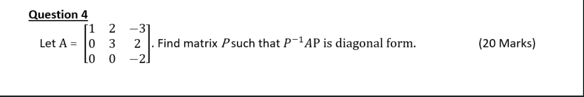 Solved Question 3 a. Check if the matrix formed by the | Chegg.com