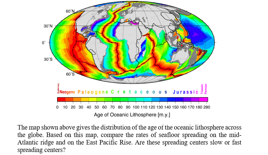 Solved 60°N 30'N 0° 30'S 60'S Bernary Neogene Paleogene | Chegg.com