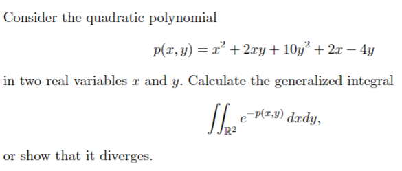 Consider the quadratic polynomial | Chegg.com