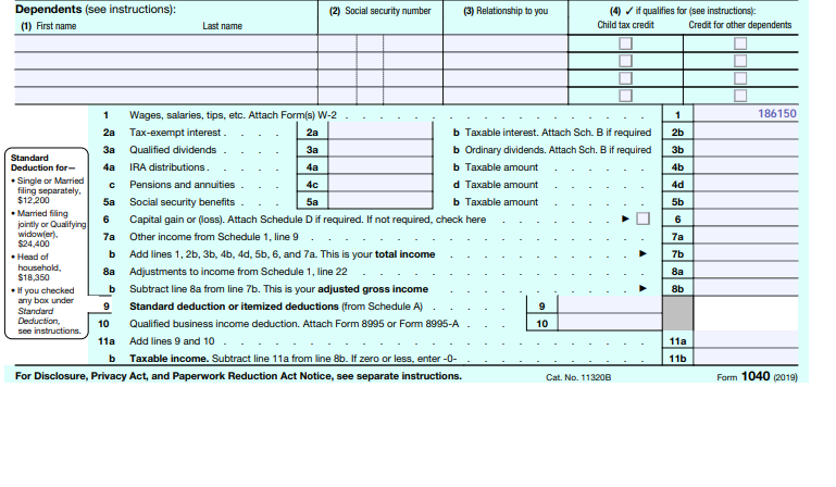 Hello I need help with this homework: (Use 2020 tax | Chegg.com