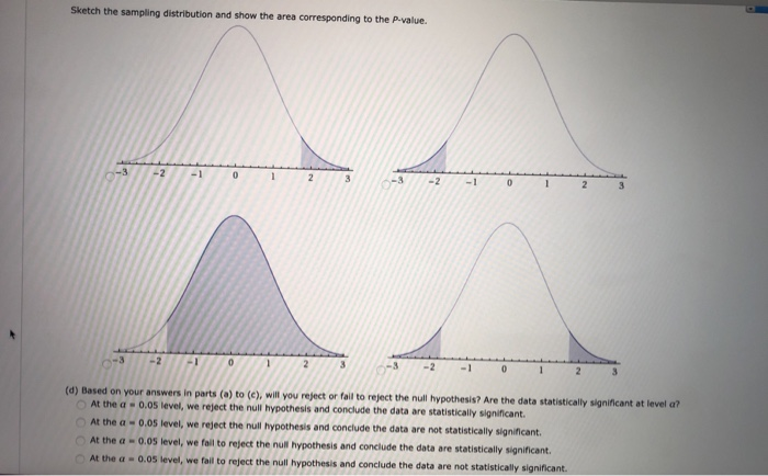 Solved Sketch the sampling distribution and show the area | Chegg.com
