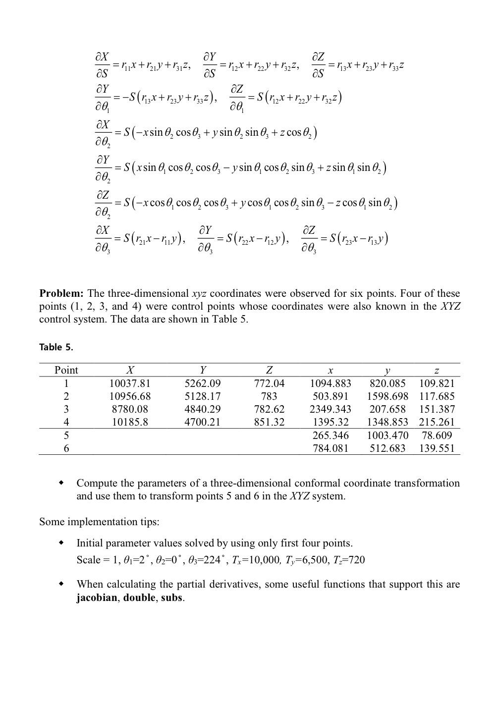 Exercise 5 3d Conformal Transformation The