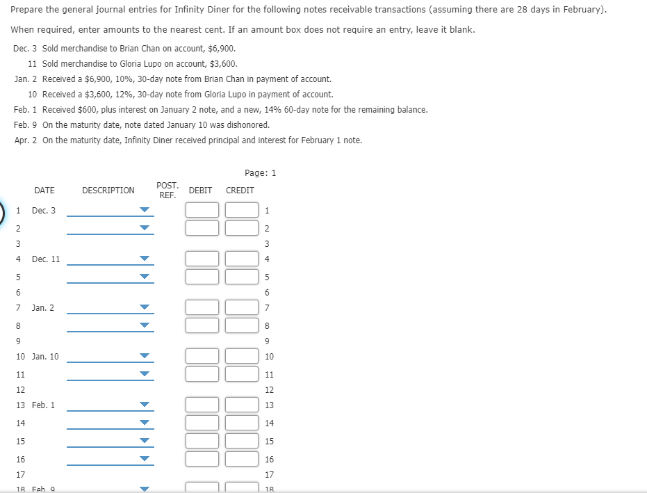Solved Prepare the general journal entries for Infinity | Chegg.com