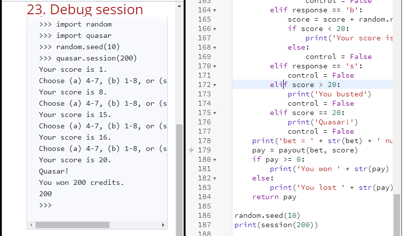 Solved I need a help in debugging this function: def | Chegg.com