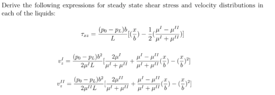 Solved Derive the following expressions for steady state | Chegg.com
