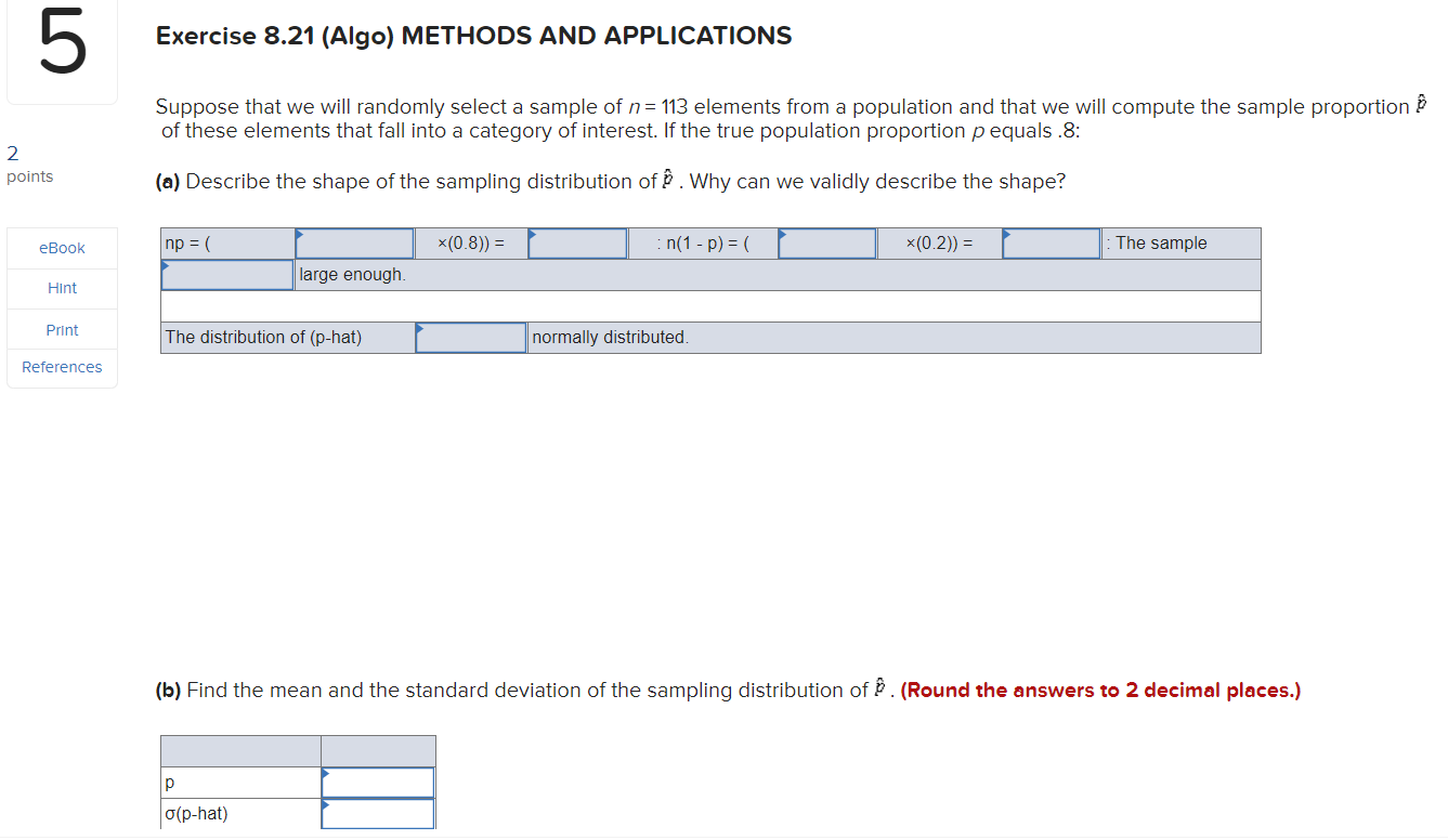 Solved 5 Exercise 8.21 (Algo) METHODS AND APPLICATIONS | Chegg.com