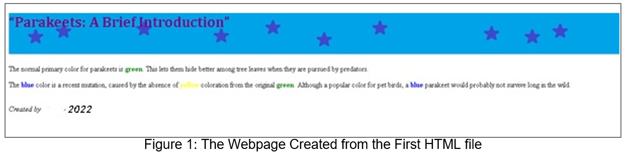Solved Using Notepad in this assignment, you will write some | Chegg.com