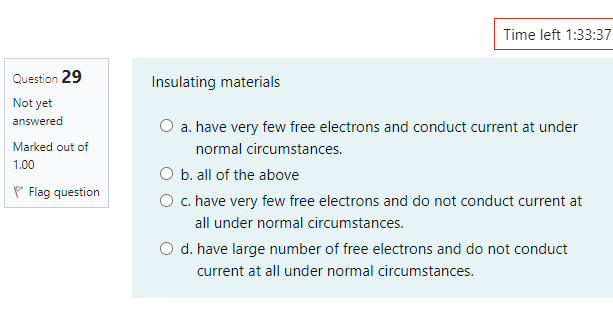Solved Time Question 28 For the circuit shown in following | Chegg.com