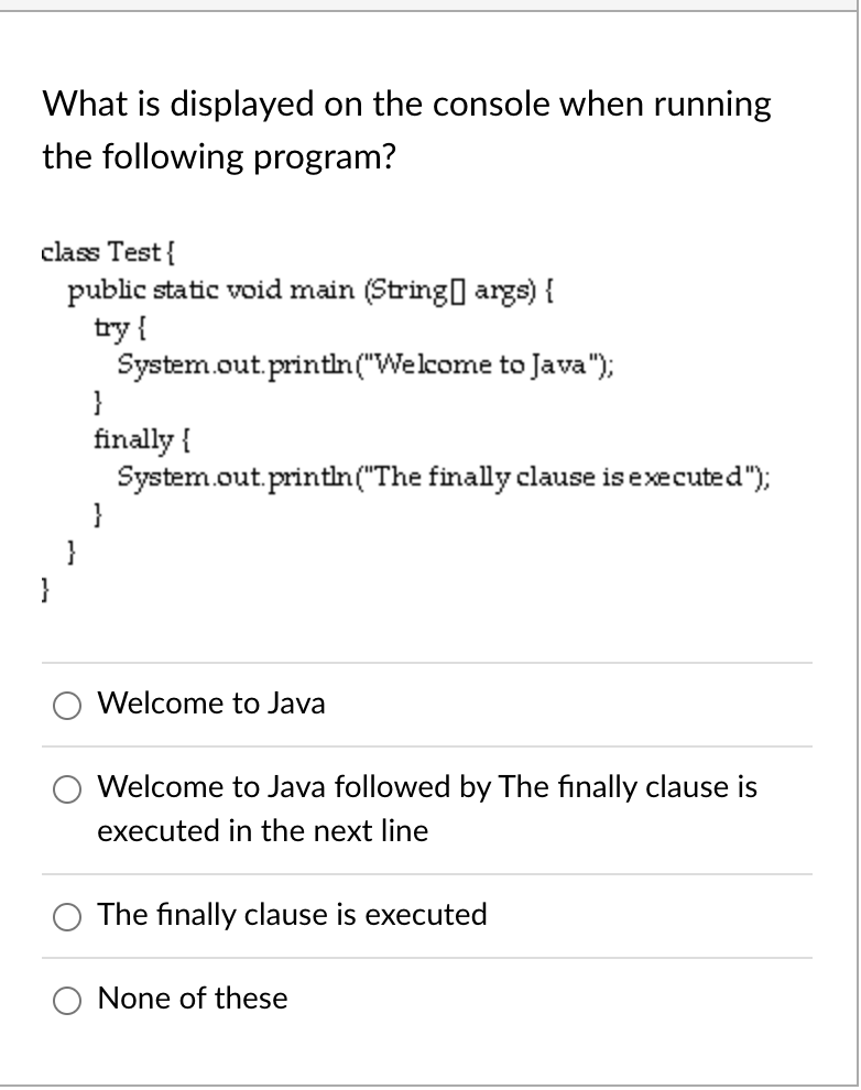 Solved What is the output of the following code? // | Chegg.com