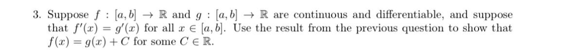 Solved 3. Suppose f:[a,b]→R and g:[a,b]→R are continuous and | Chegg.com