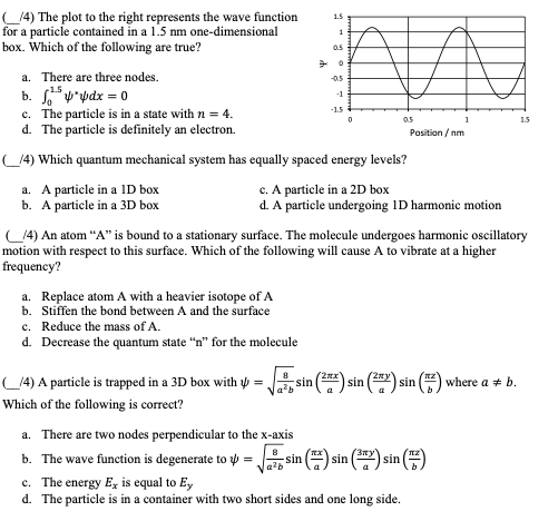 Solved Multiple Response. Mark all correct answers for each | Chegg.com