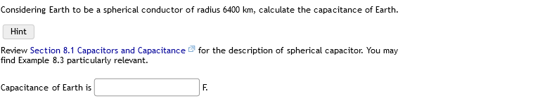 Solved Considering Earth to be a spherical conductor of | Chegg.com