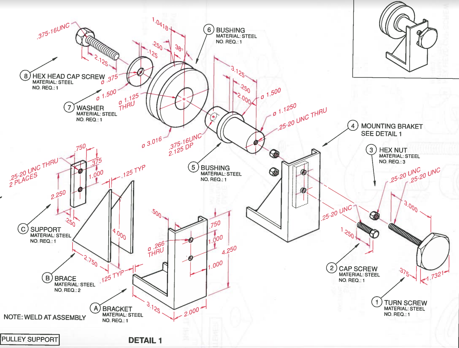 Students but utilize onshape to sketch each part (you | Chegg.com