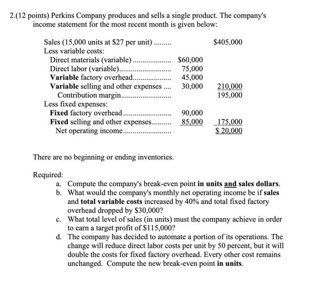 Solved Part 2. Problems. There are four problems. Each one | Chegg.com