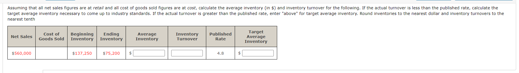 Solved nearest tenth \begin{tabular}{|l|c|c|c|c|c|c|c|} | Chegg.com