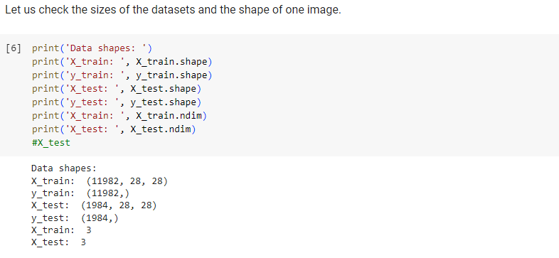 Solved Now our data is 3-dimensional of shape (number of | Chegg.com