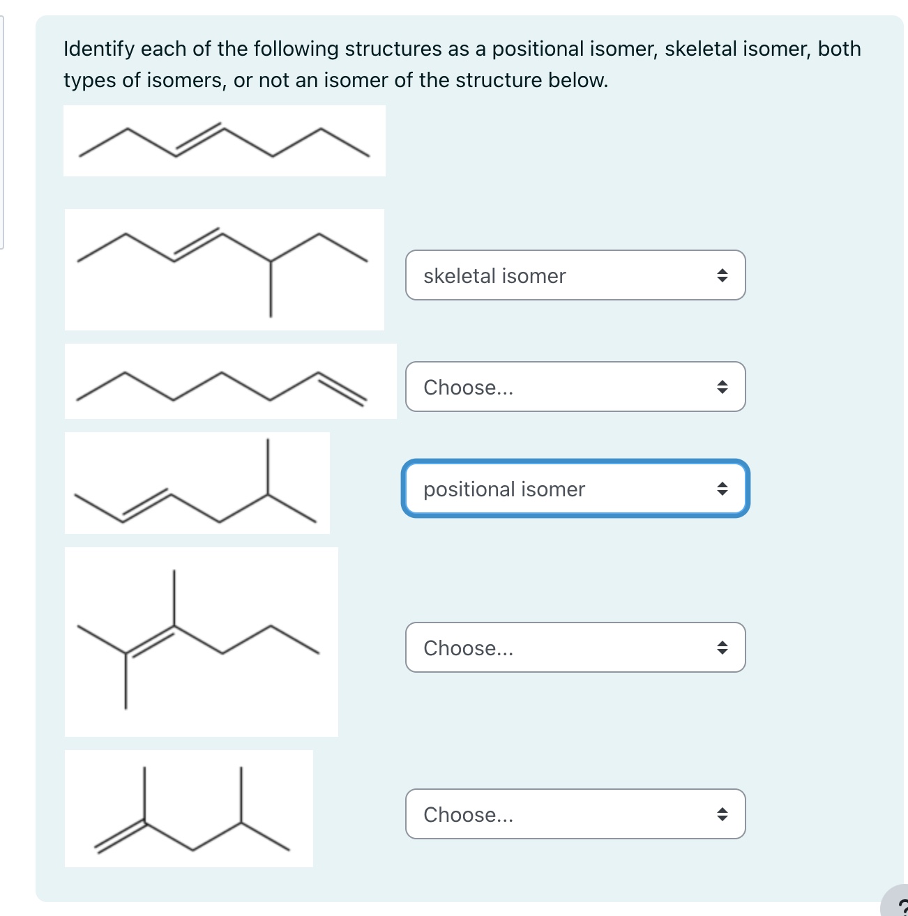 Solved Identify each of the following structures as a | Chegg.com