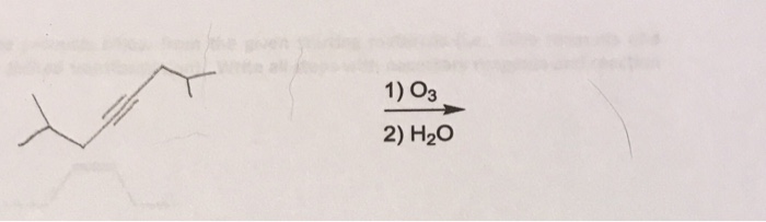 Solved 1) O3 2) H20 | Chegg.com