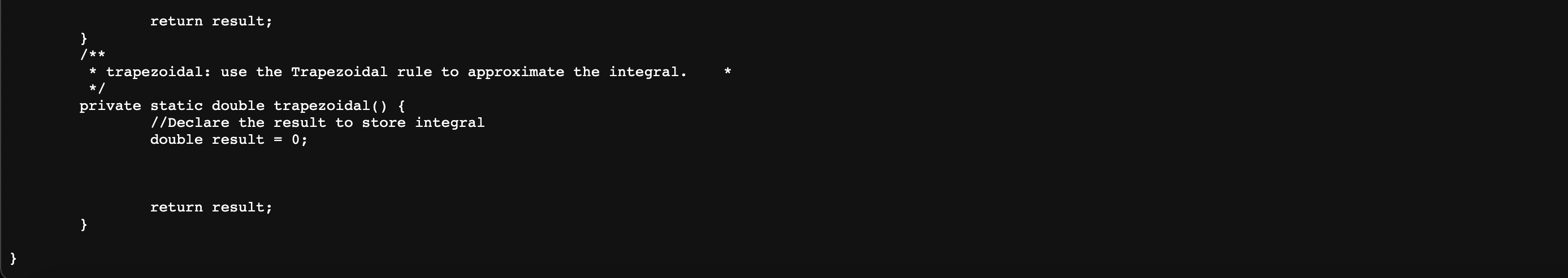 Solved add a rectRightPoint(): Rectangular Rule algorithm | Chegg.com Solved add a rectRightPoint(): Rectangular Rule algorithm | Chegg.com