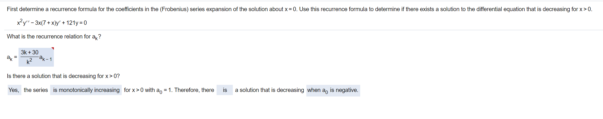 Solved First Determine A Recurrence Formula For The