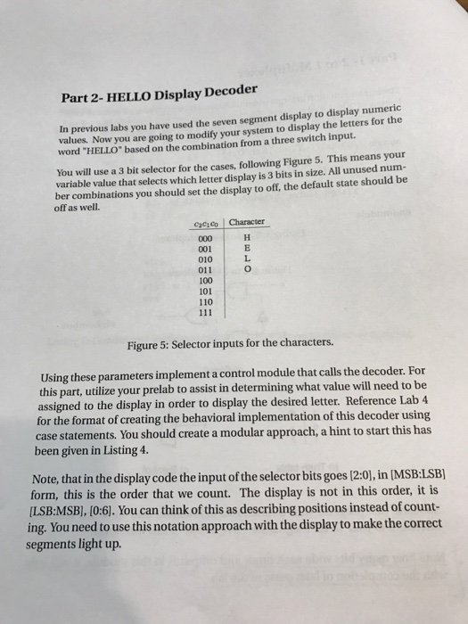 Solved I need help with the codes for part 3 and 4, I have | Chegg.com
