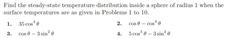 Solved Find the steady-state temperature distribution inside | Chegg.com