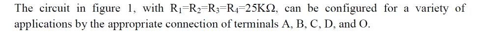 Solved c) In estimating DC imperfections (input offset | Chegg.com