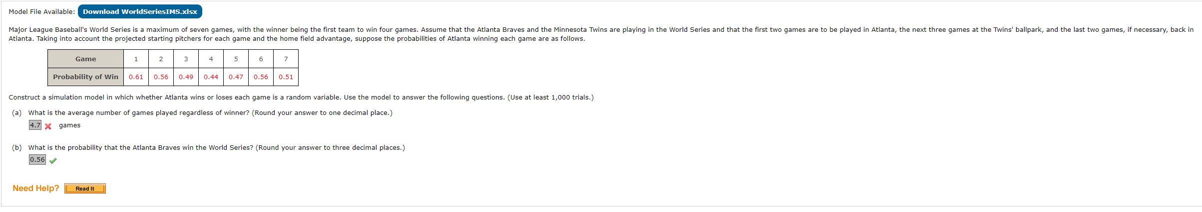 Solved Please answer in an understandable format: ﻿Model | Chegg.com