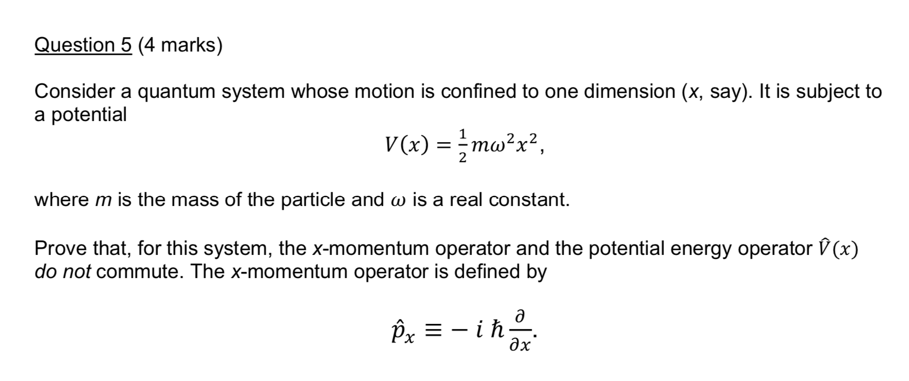 Solved Consider a quantum system whose motion is confined to | Chegg.com