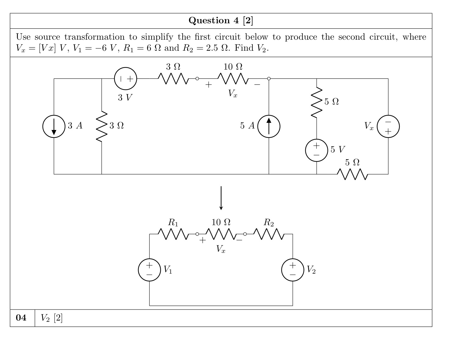 Question 4 2 Use Source Transformation To Simplify 7267