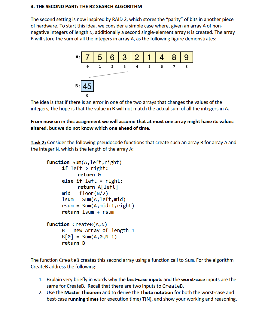 Solved The second setting is now inspired by RAID 2, which | Chegg.com