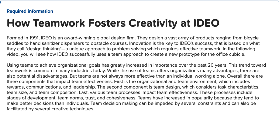 Solved Multiple Choice Question. 1: A multi-skilled team | Chegg.com