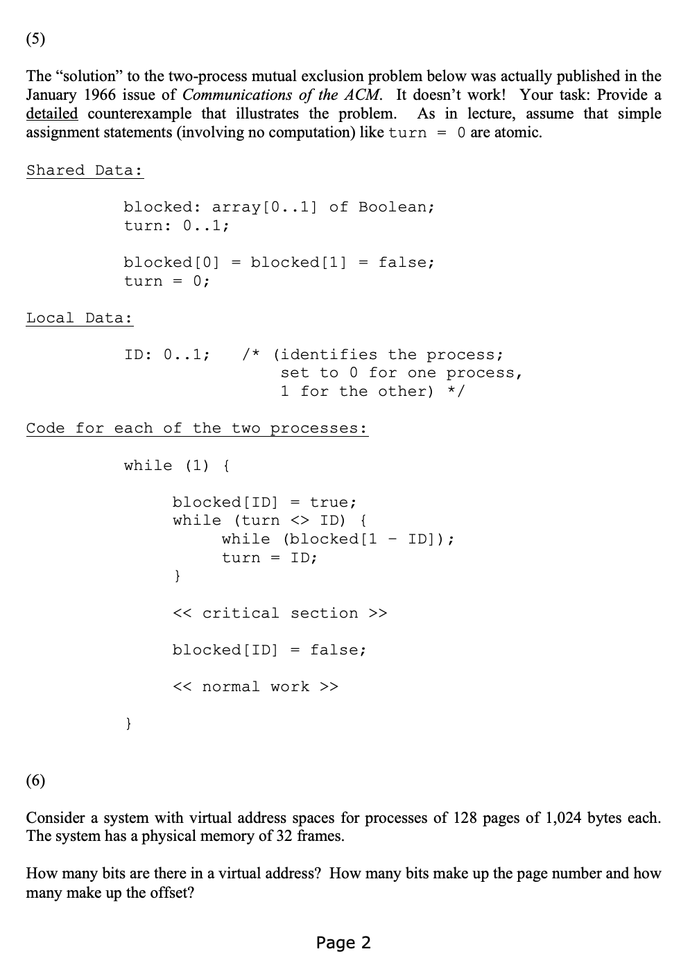 Solved Written Assignment Rules All work must be your own! | Chegg.com