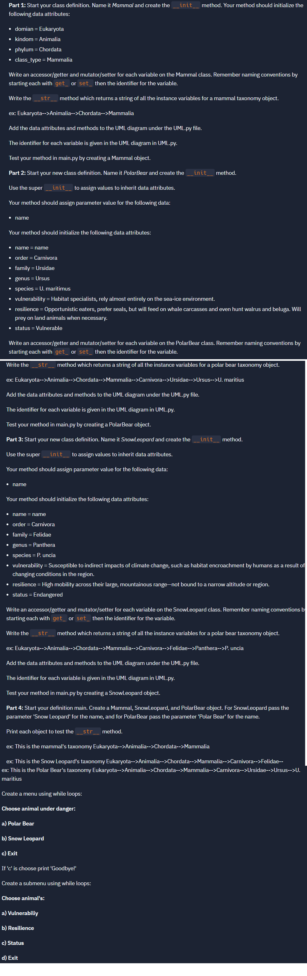 Solved Hoping to check my work on some Python homework | Chegg.com