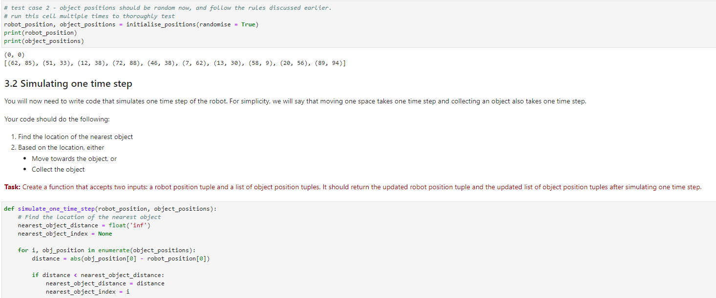 Solved 3.3 Simulate until all objects have been collectedNow | Chegg.com