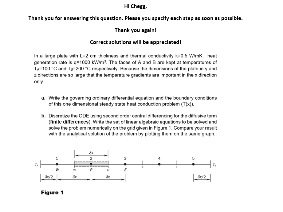 Solved Hi Chegg, Thank you for answering this question. | Chegg.com