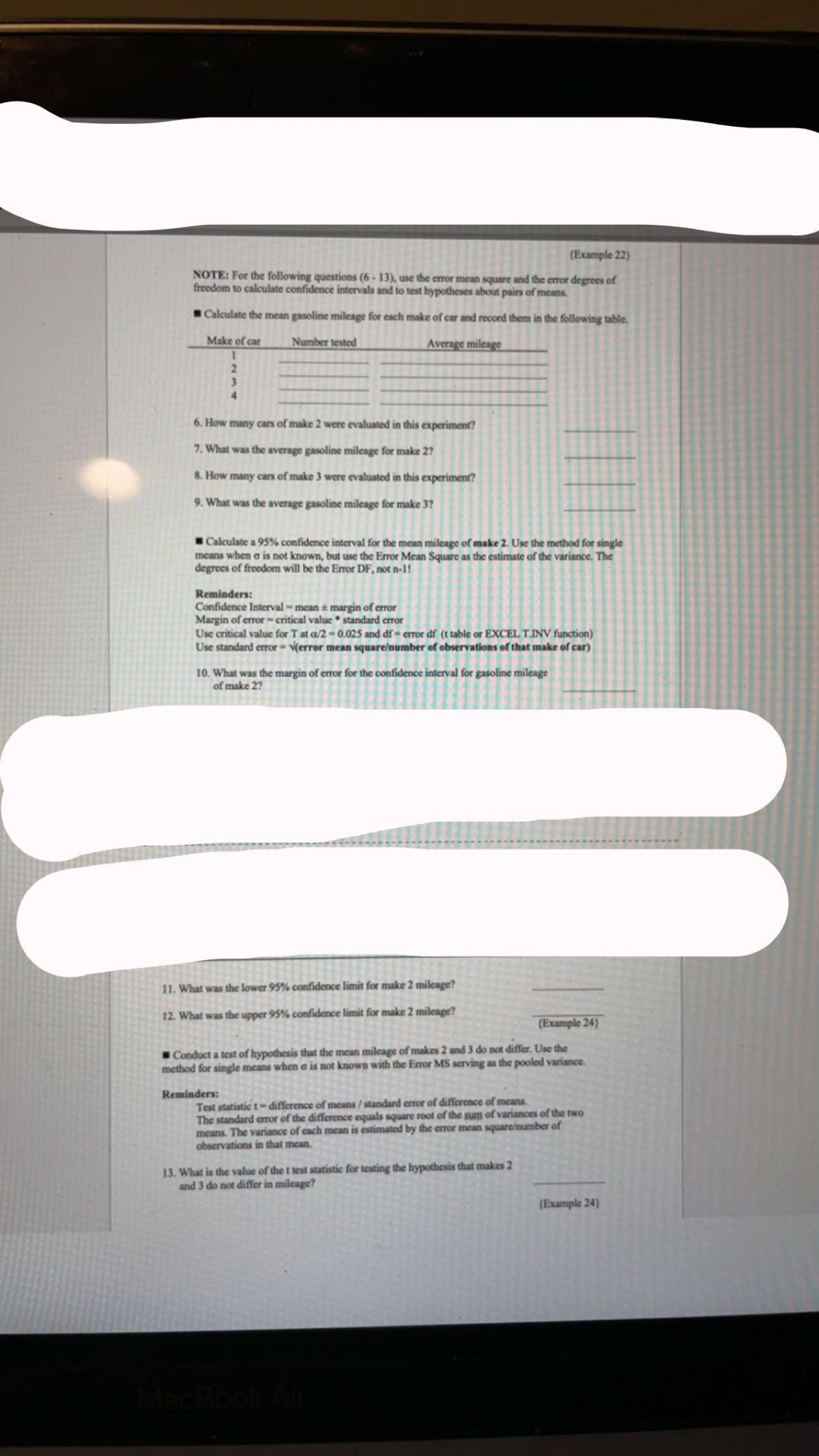 Solved Purpose In this assignment calculations will be | Chegg.com