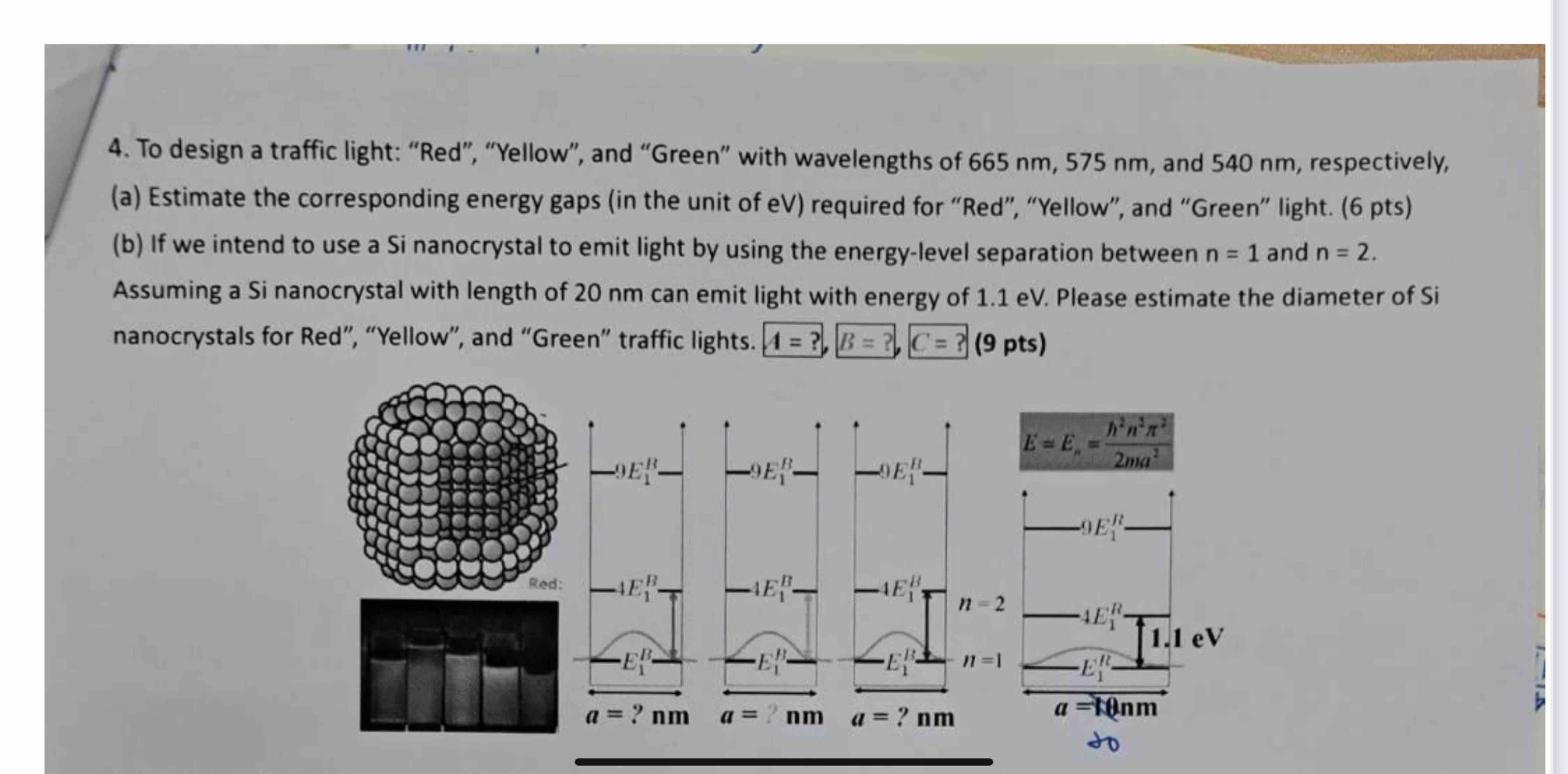Solved To design a traffic light: "Red", "Yellow", and | Chegg.com