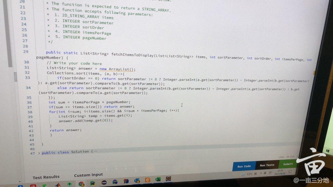 Solved Write code in Java, explain with comments, and show | Chegg.com