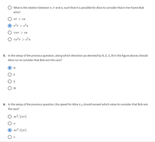 4. Bob and Chartle are running a race and Alice is | Chegg.com