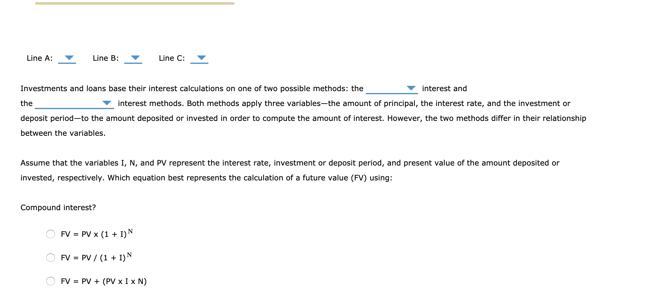 Solved 2. Future value The principal of the time value of | Chegg.com