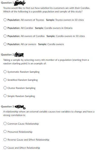 Solved Question 1 Toyota would like to find out how | Chegg.com