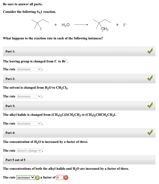 Solved Be sure to answer all parts. Consider the following | Chegg.com