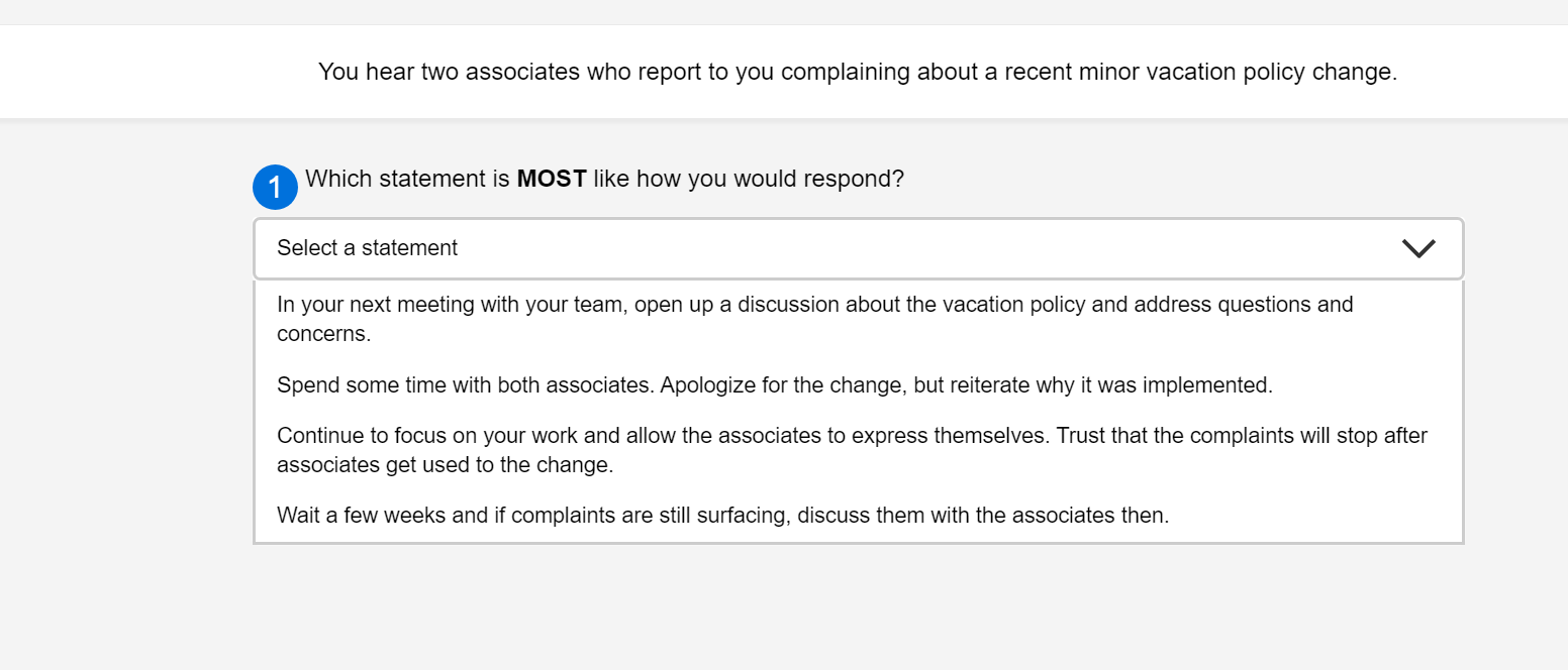 Solved You hear two associates who report to you complaining | Chegg.com