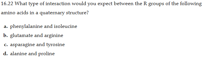 Phenylalanine Structure R Group